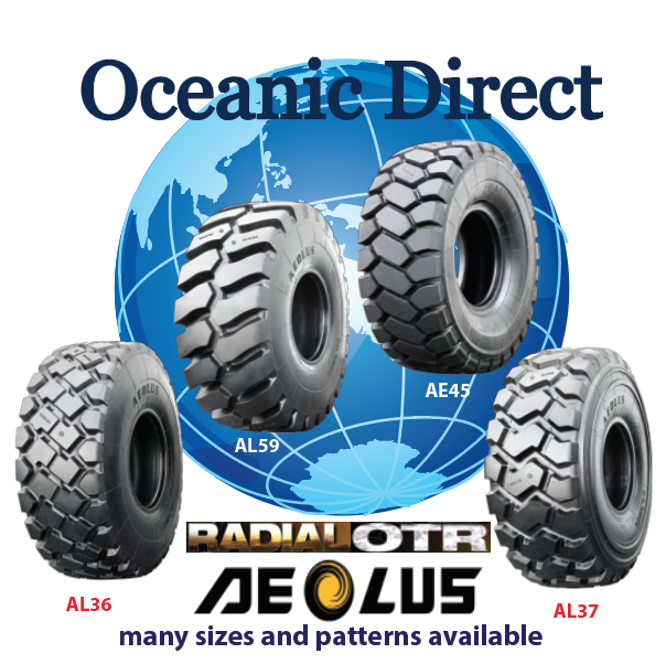 Aeolus Radial Off The Road 'OTR' Tyres | Oceanic Direct
