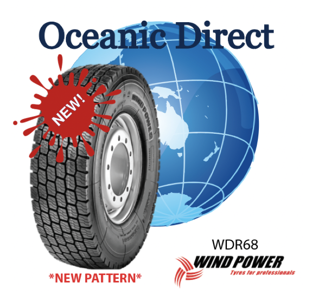 Windpower WDR68 – New direction in 11R22.5 Drive Tyres | Oceanic Direct